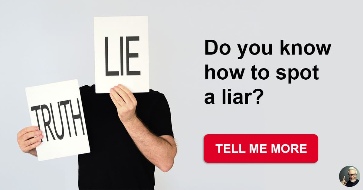 How to detect a liar - this is simpler than... | QuizzClub