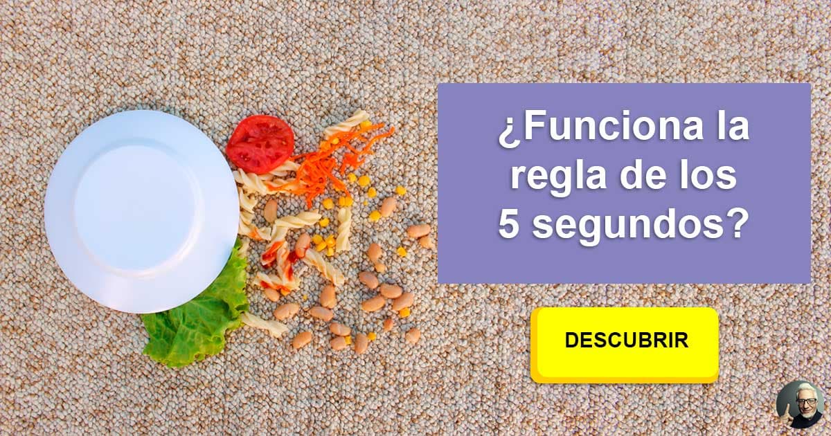 ¿Funciona la regla de los 5 segundos? | QuizzClub