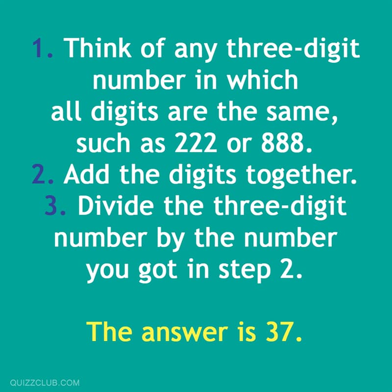 These 7 Impressive Math Tricks Will Blow Your Mind QuizzClub These 7 Impressive Math Tricks Will Blow Your Mind QuizzClub