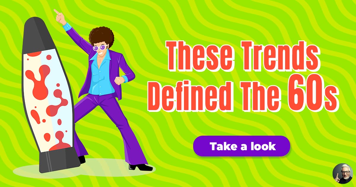 8 iconic trends from the 60s with insane origins | QuizzClub