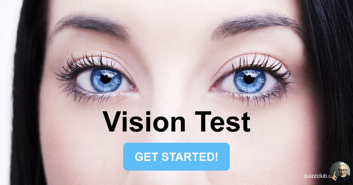 Vision Test | Personality Test | QuizzClub