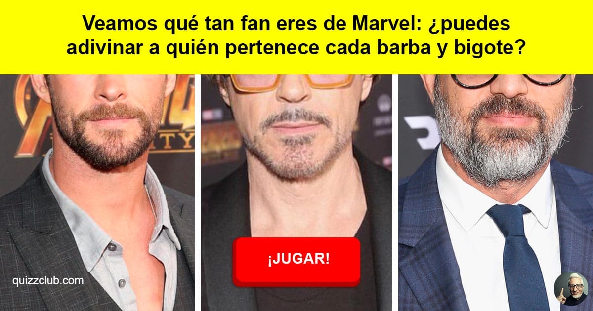 Veamos qué tan fan eres de Marvel:... | Test de personalidad