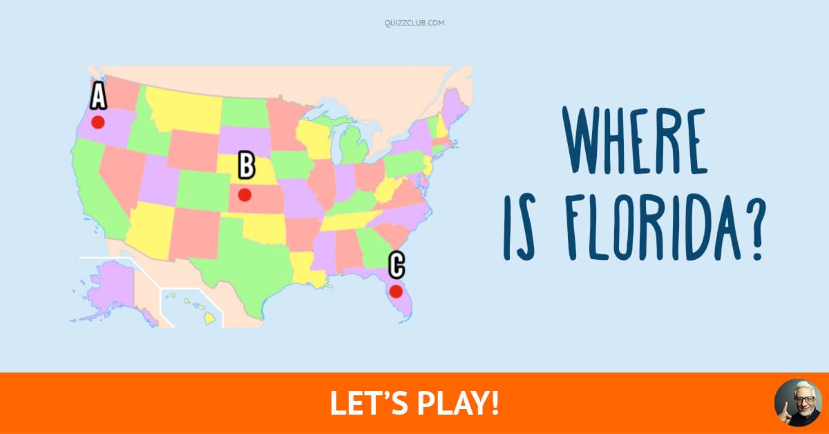 Can you place the US state on a map? | Trivia Quiz | QuizzClub