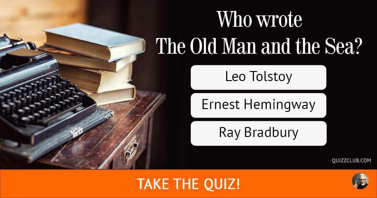 Can You Name the Authors of these... | Trivia Quiz | QuizzClub