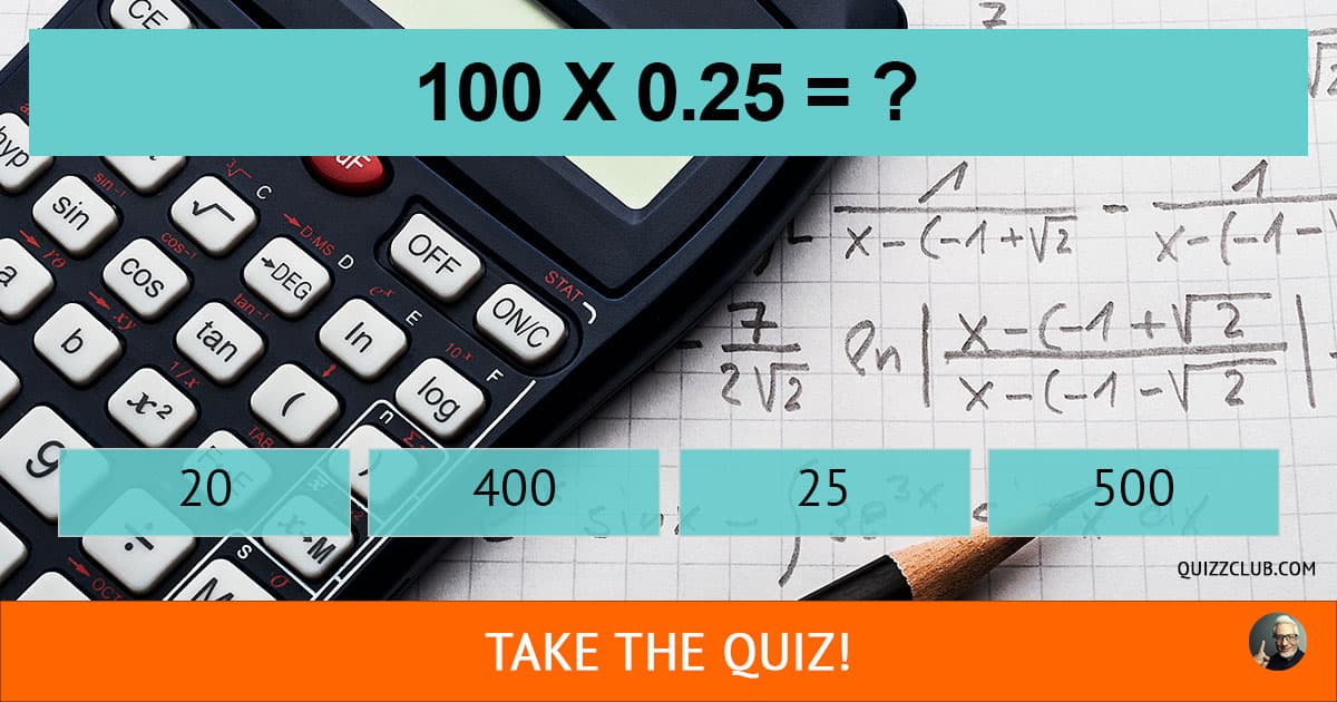 No One Can Pass This Tricky Math... | Trivia Quiz | QuizzClub