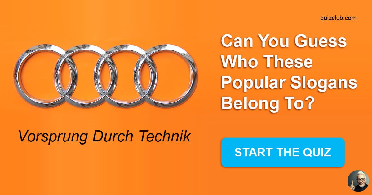 Do You Know These Popular Slogans? | Trivia Quiz | QuizzClub