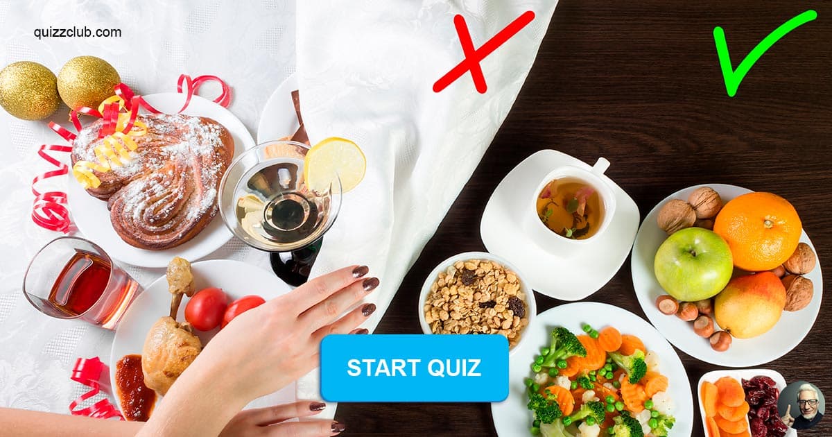 Healthy Eating Quiz | Trivia Quiz | QuizzClub