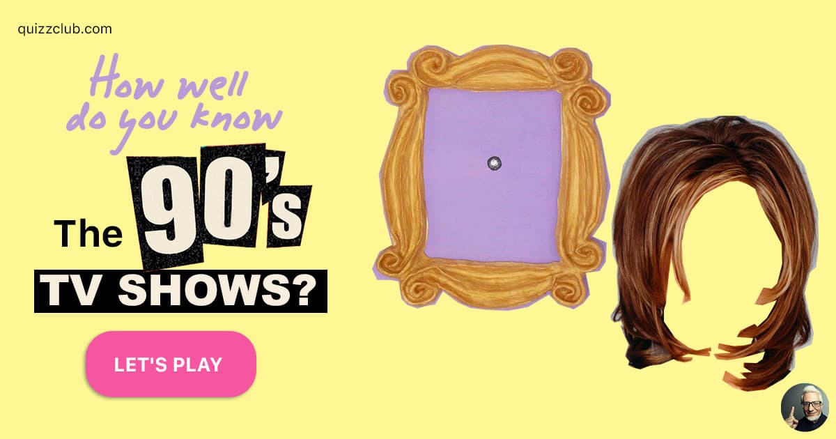 Can you recognize the 90s TV show by... | Trivia Quiz | QuizzClub
