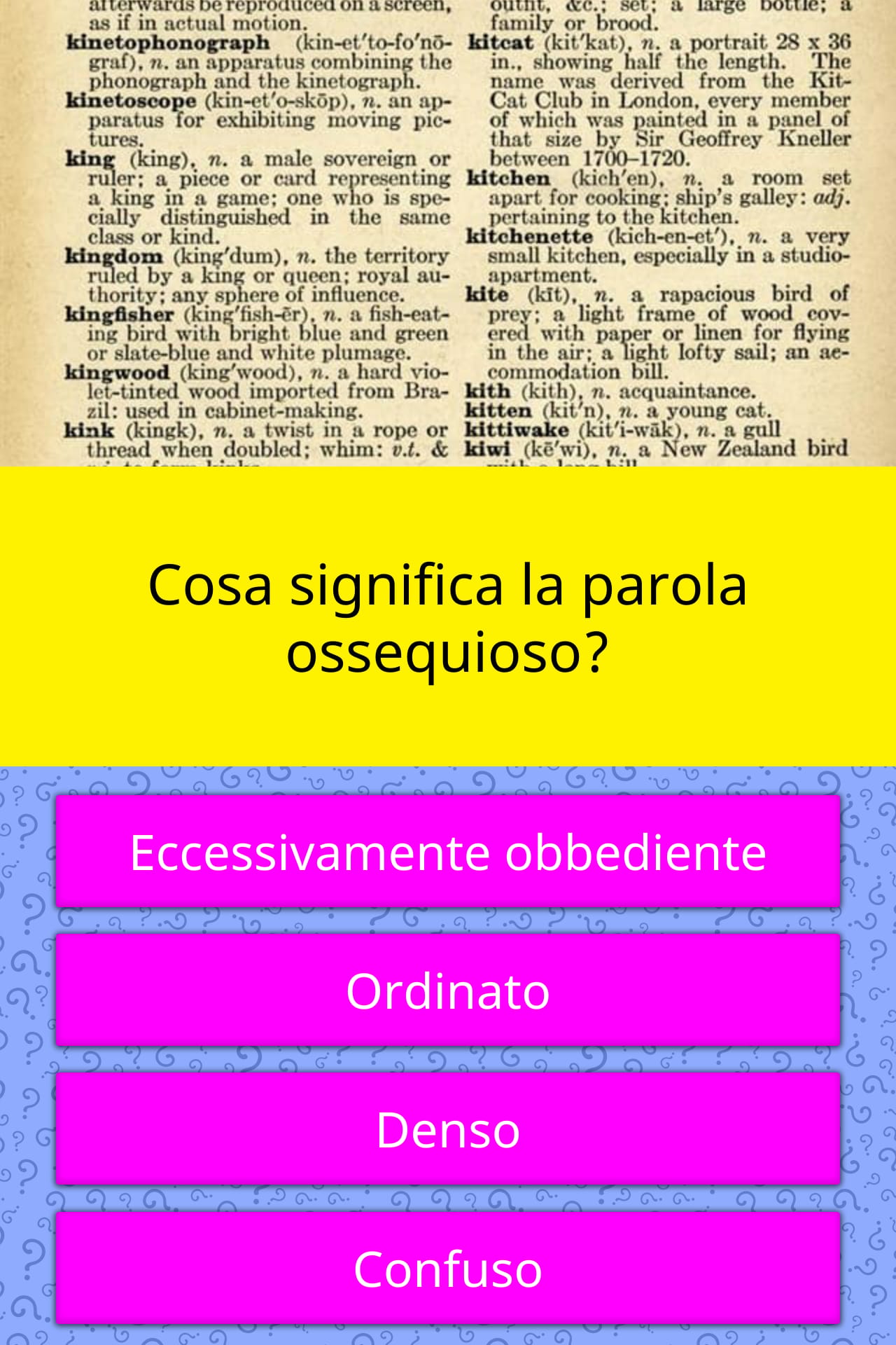 What Does The Word Obsequious Mean Trivia Questions QuizzClub What Does The Word Obsequious Mean Trivia Questions QuizzClub