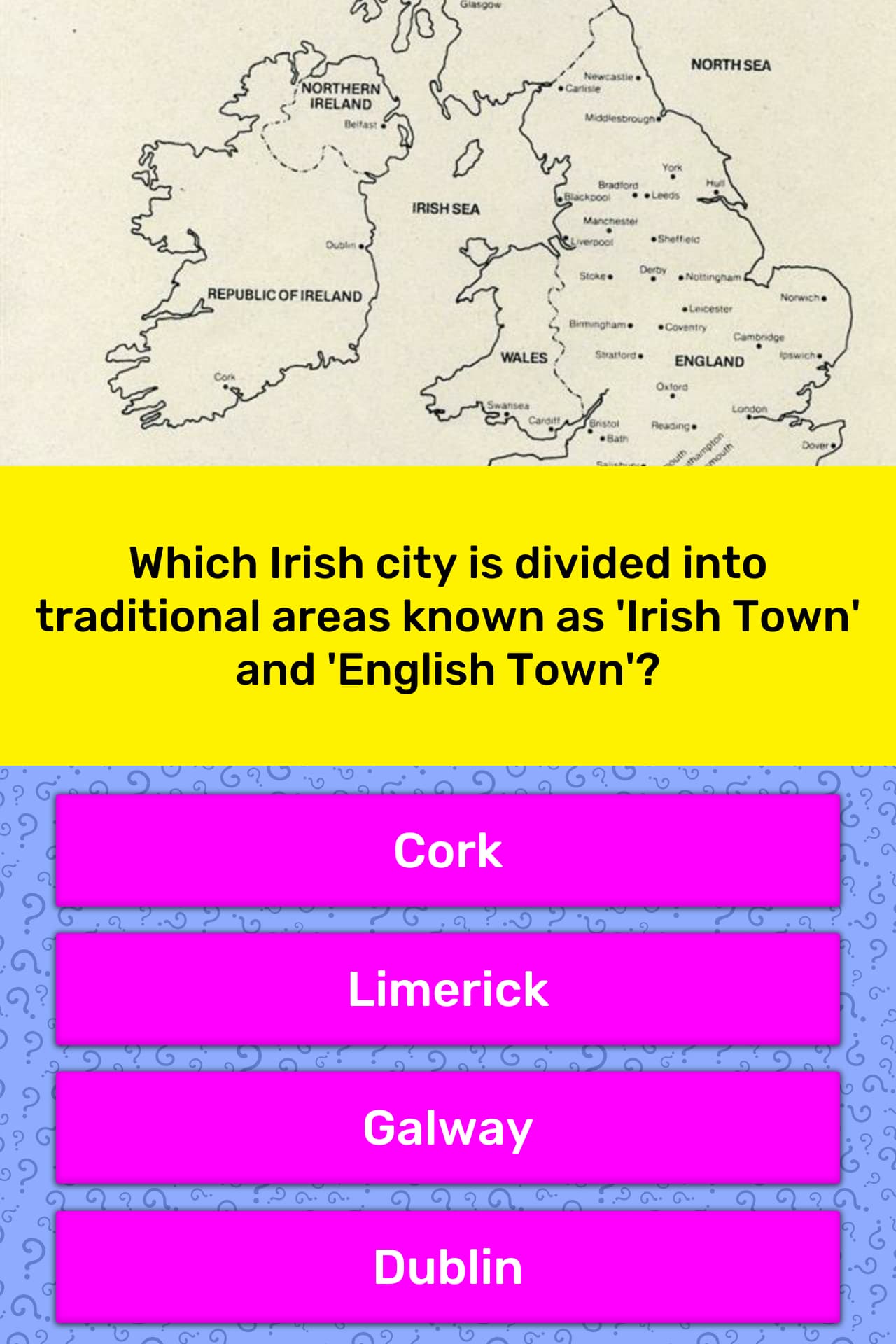 Which Irish City Is Divided Into Trivia Answers QuizzClub which-irish-city-is-divided-into-trivia-answers-quizzclub