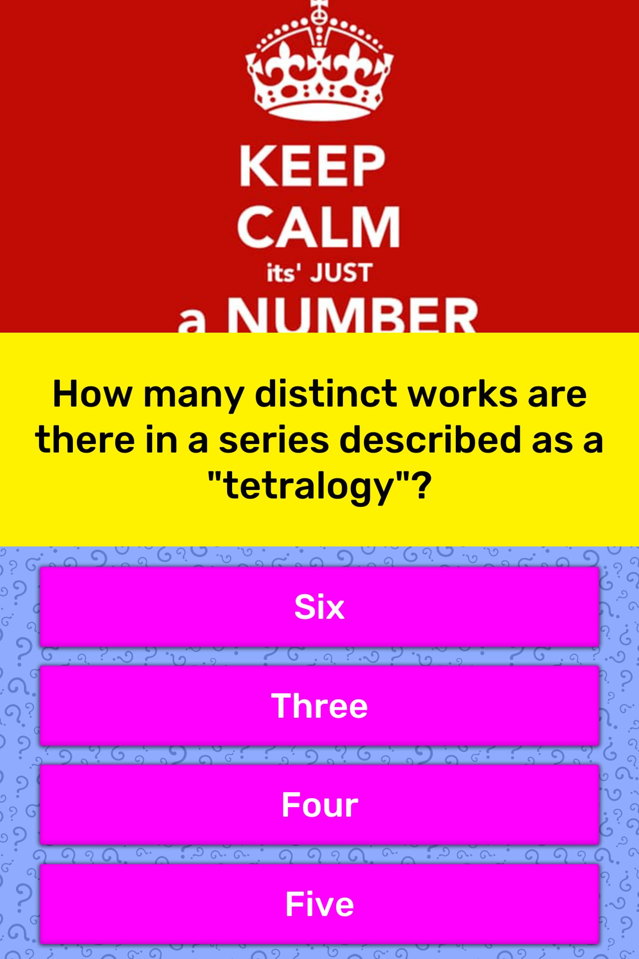 How Many Distinct Works Are There In Trivia Questions QuizzClub