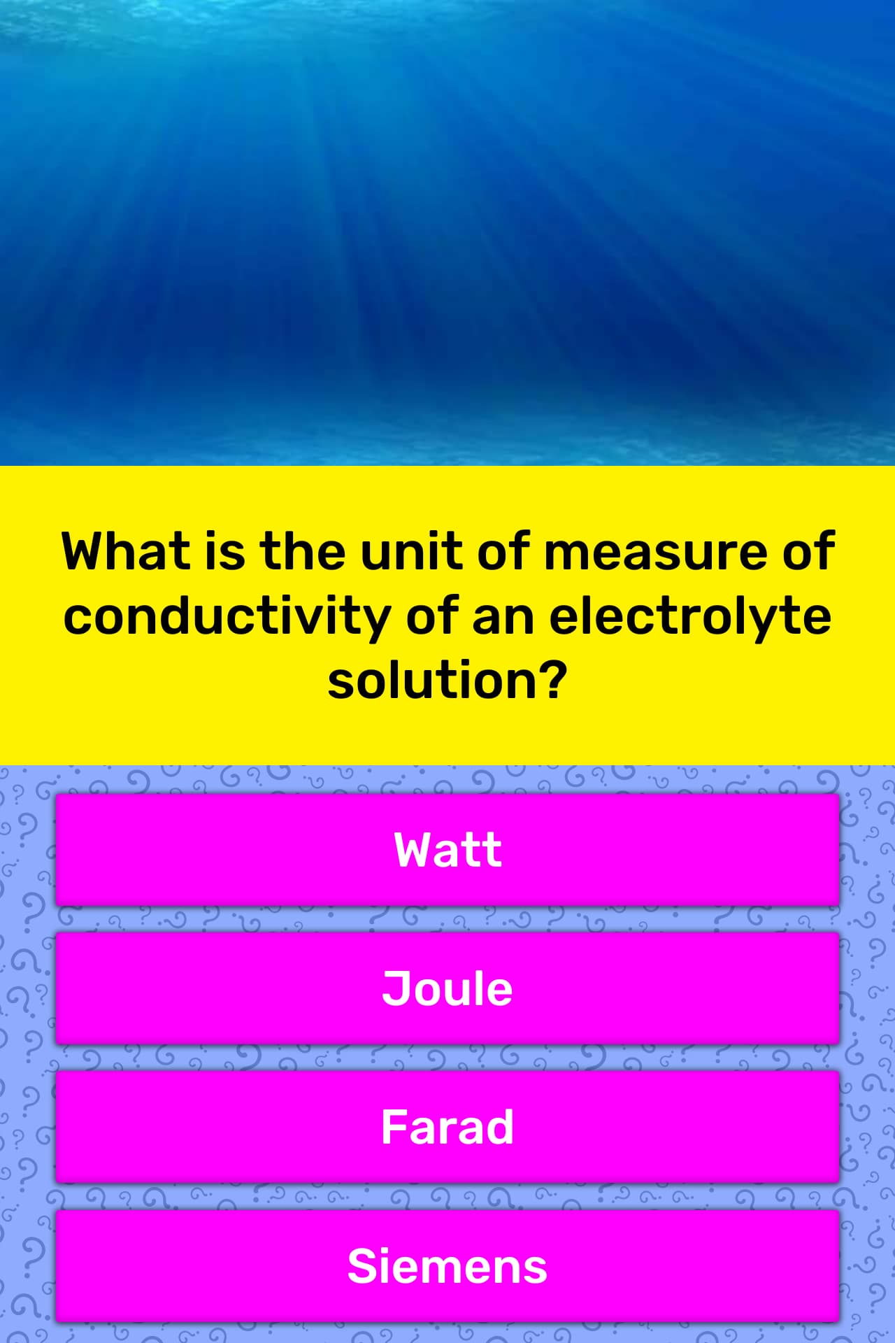 What Is The Unit Of Measure Of Trivia ions QuizzClub