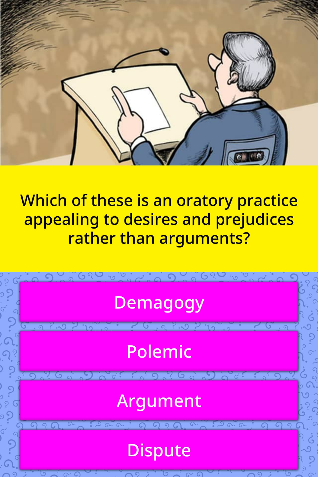Which Of These Is An Oratory Trivia Answers QuizzClub Which Of These Is An Oratory Trivia Answers QuizzClub