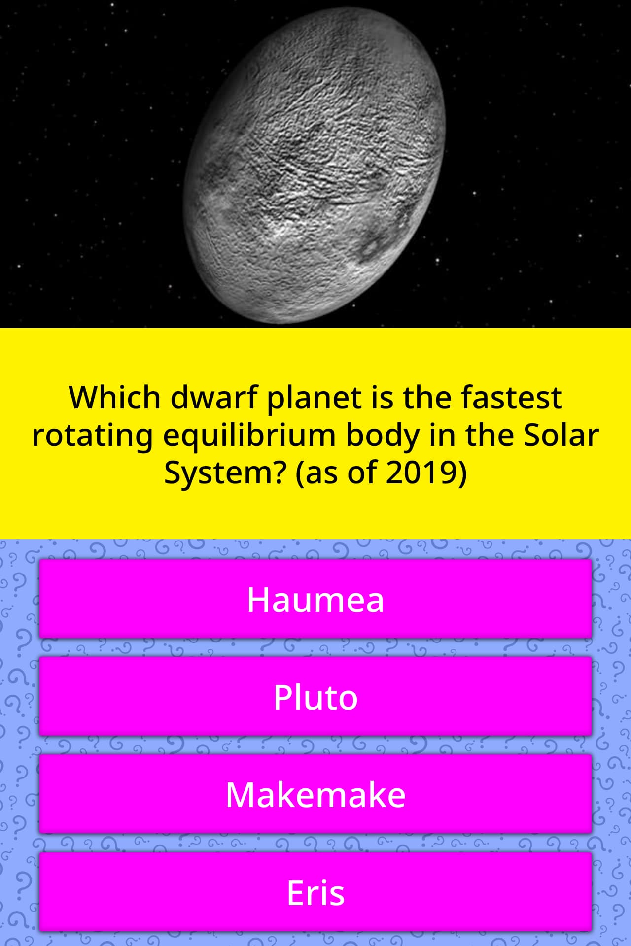 Dwarf Planet Nix