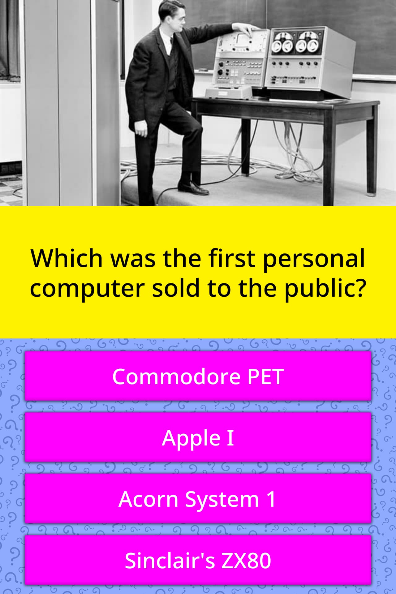 Which Was The First Personal Trivia Questions QuizzClub which-was-the-first-personal-trivia-questions-quizzclub
