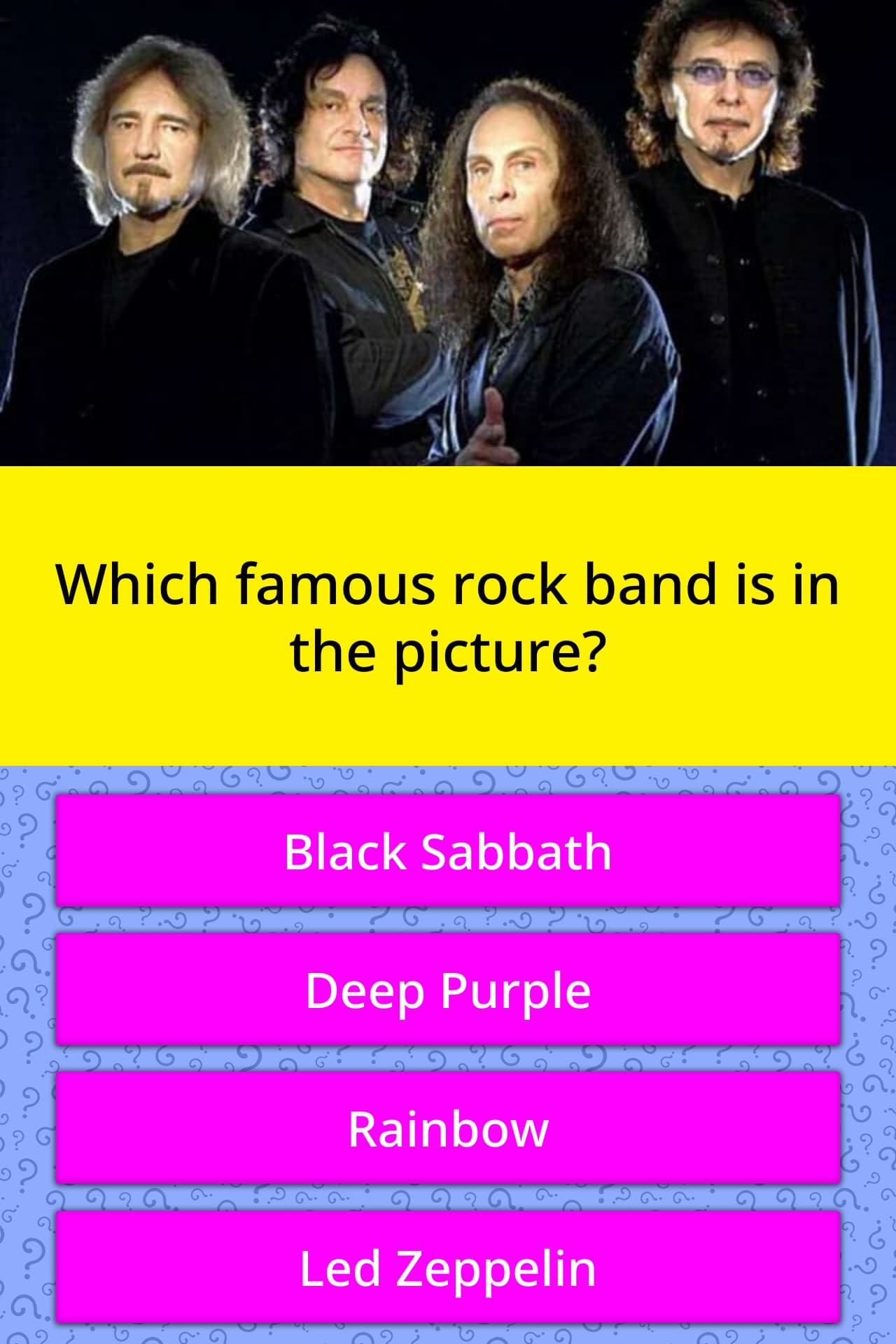 Which Famous Rock Band Is In The Trivia Questions QuizzClub Which Famous Rock Band Is In The Trivia Questions QuizzClub