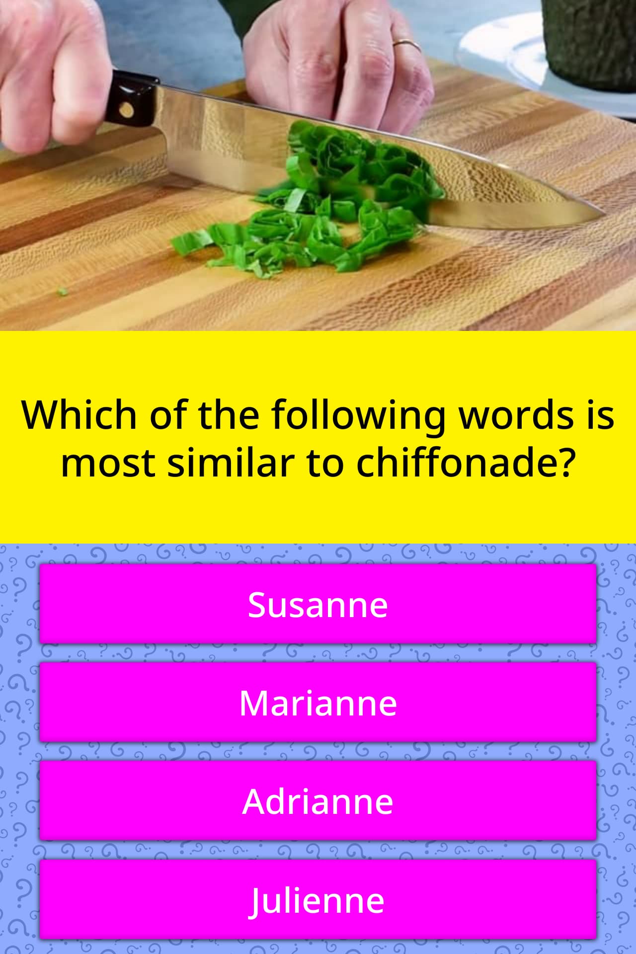 Which Of The Following Words Is Most Trivia Questions QuizzClub