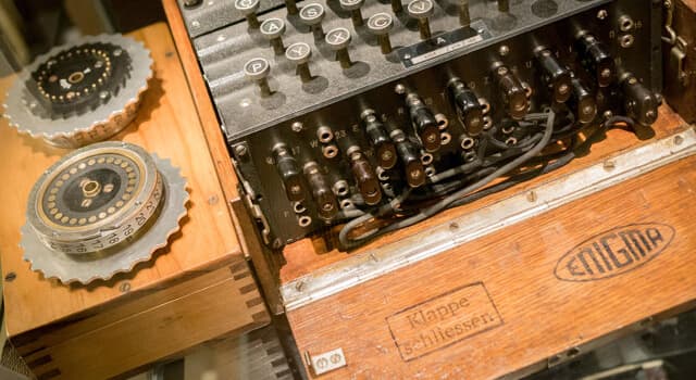 What was the Enigma machine used for... | Trivia Questions | QuizzClub