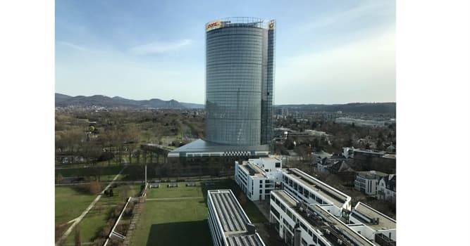 Wo steht der Post-Tower, der mit 162... | Quizfragen | QuizzClub