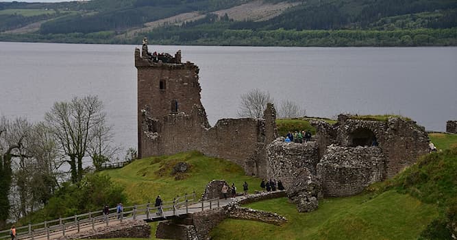 Urquhart Castle in Scotland was... | Trivia Questions | QuizzClub